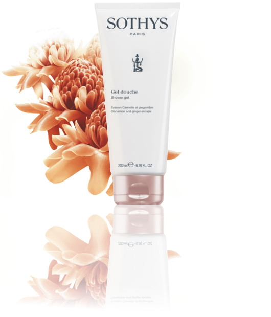Gel douche Evasion Cannelle et gingembre | Sothys